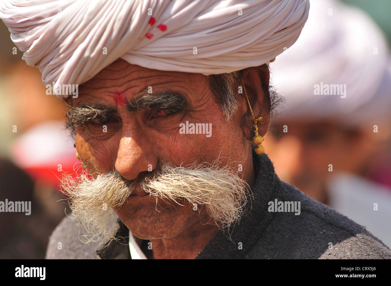 Portrait of Villager in Gujarat, India Stock Photo - Alamy