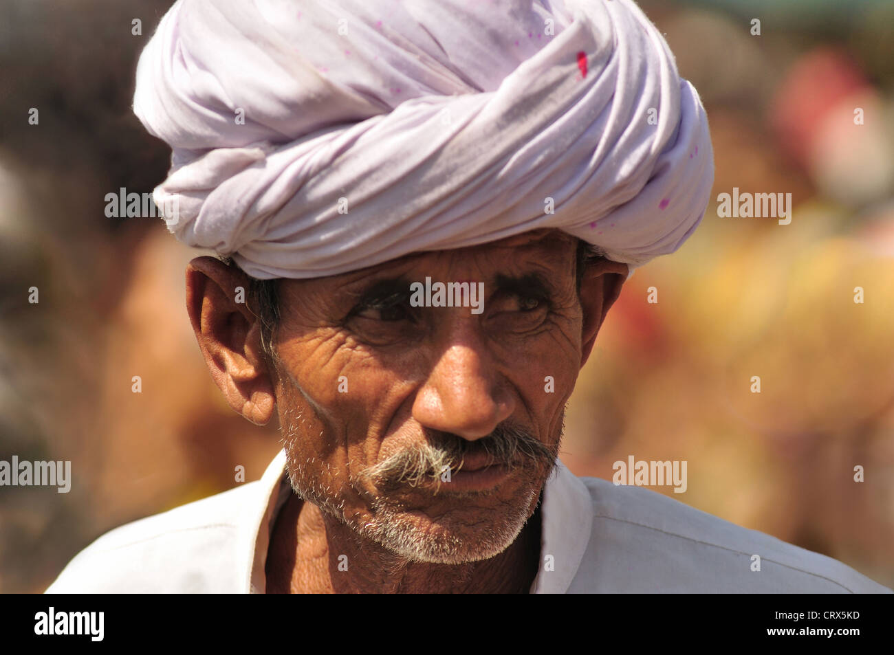 Portrait of Villager in Gujarat, India Stock Photo - Alamy