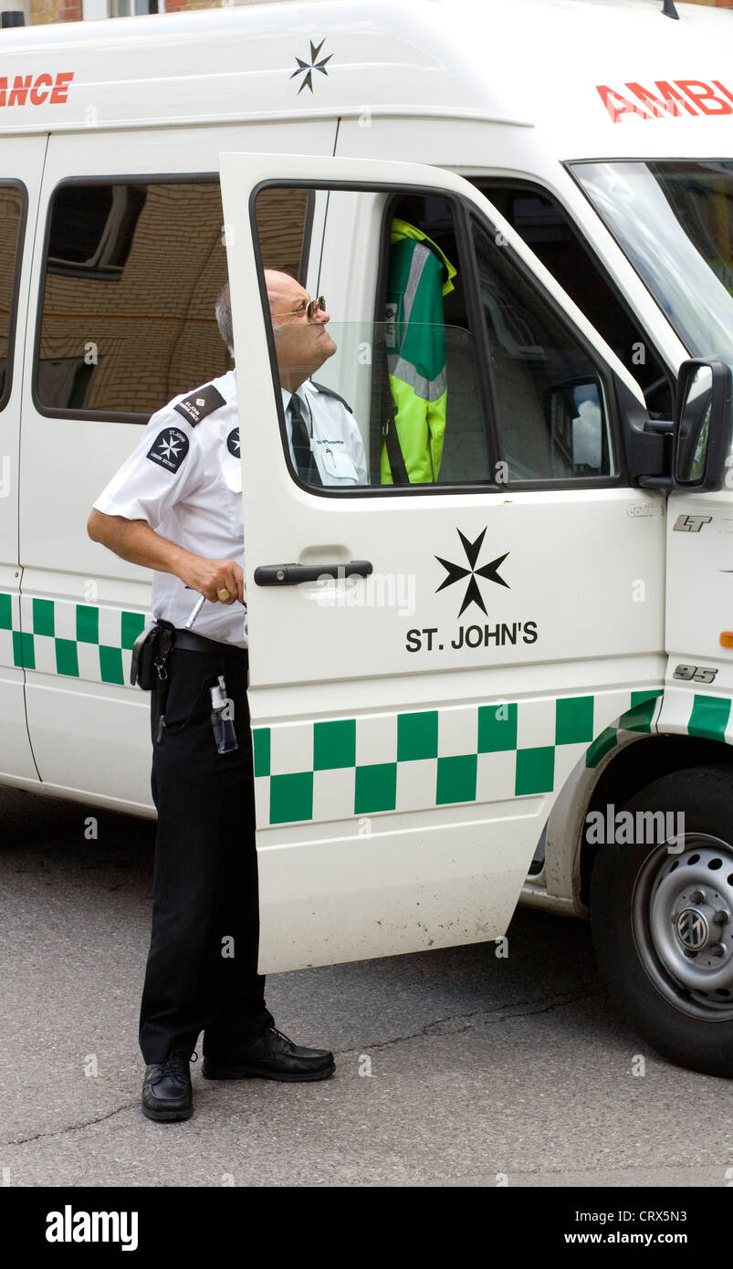 Ambulance driver hi-res stock photography and images - Alamy