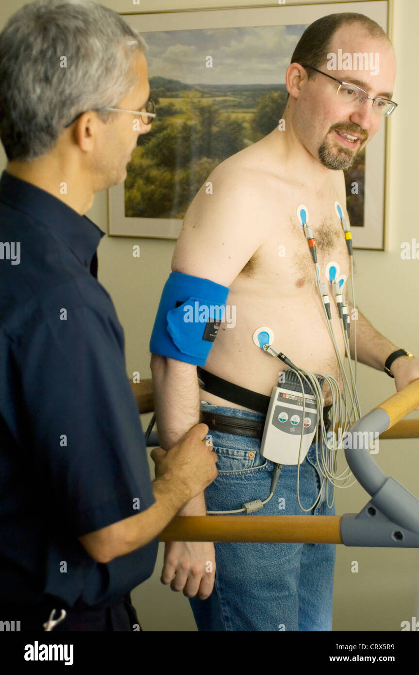 Treadmill stress test hi-res stock photography and images - Alamy