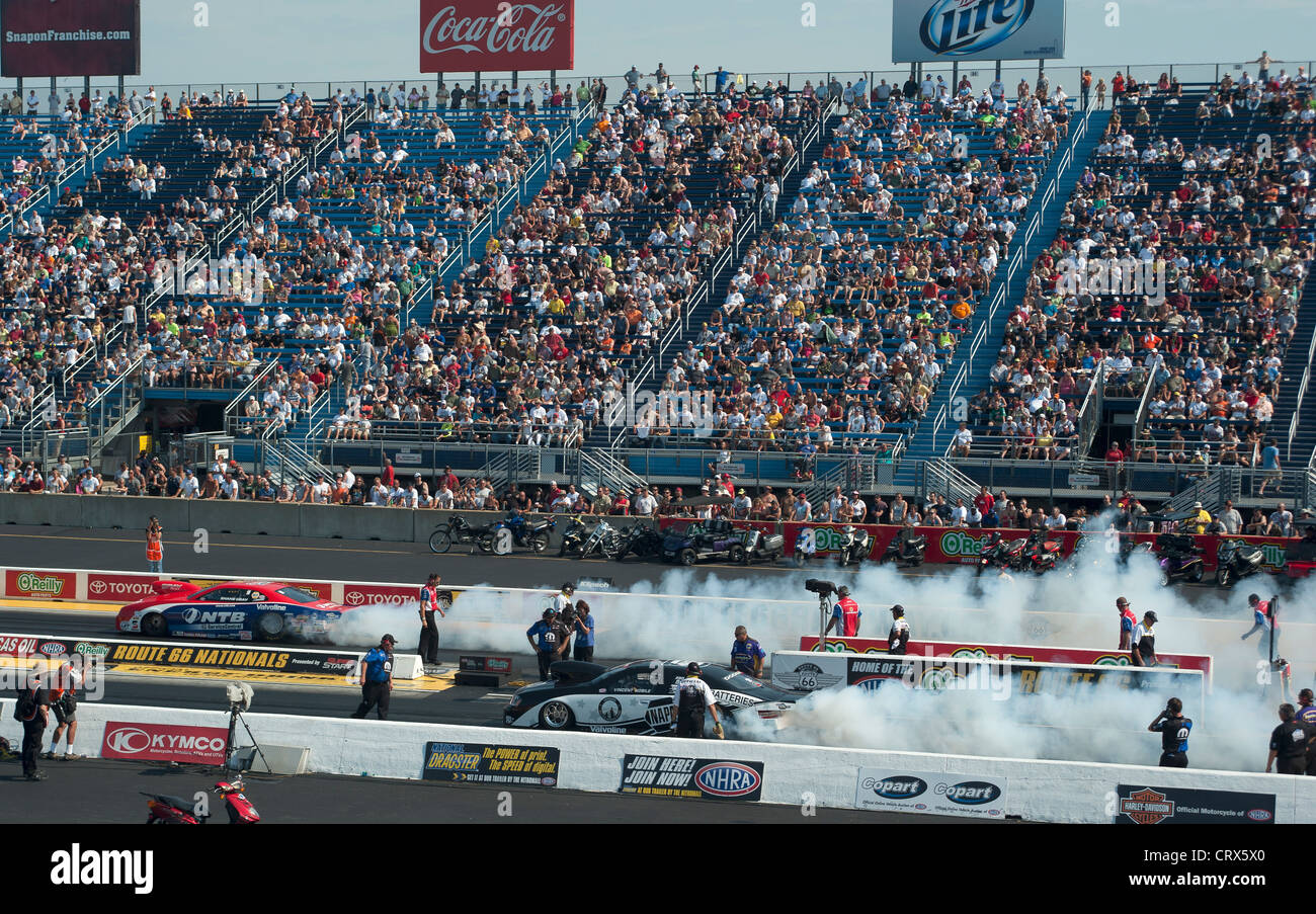 National Hot Rod Association Nationals at Route 66 Raceway, Joliet ...