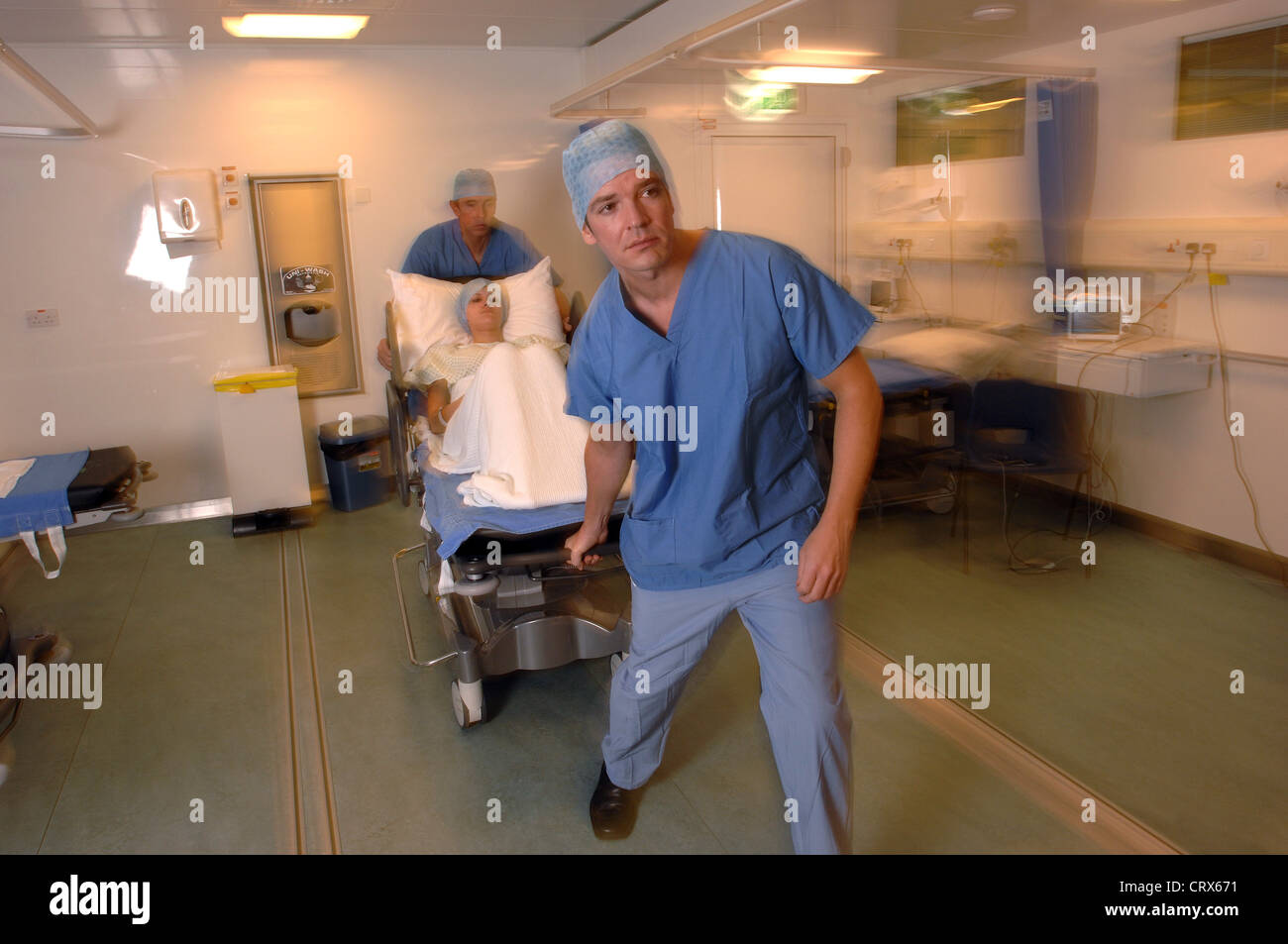 Porters trolley hi-res stock photography and images - Alamy