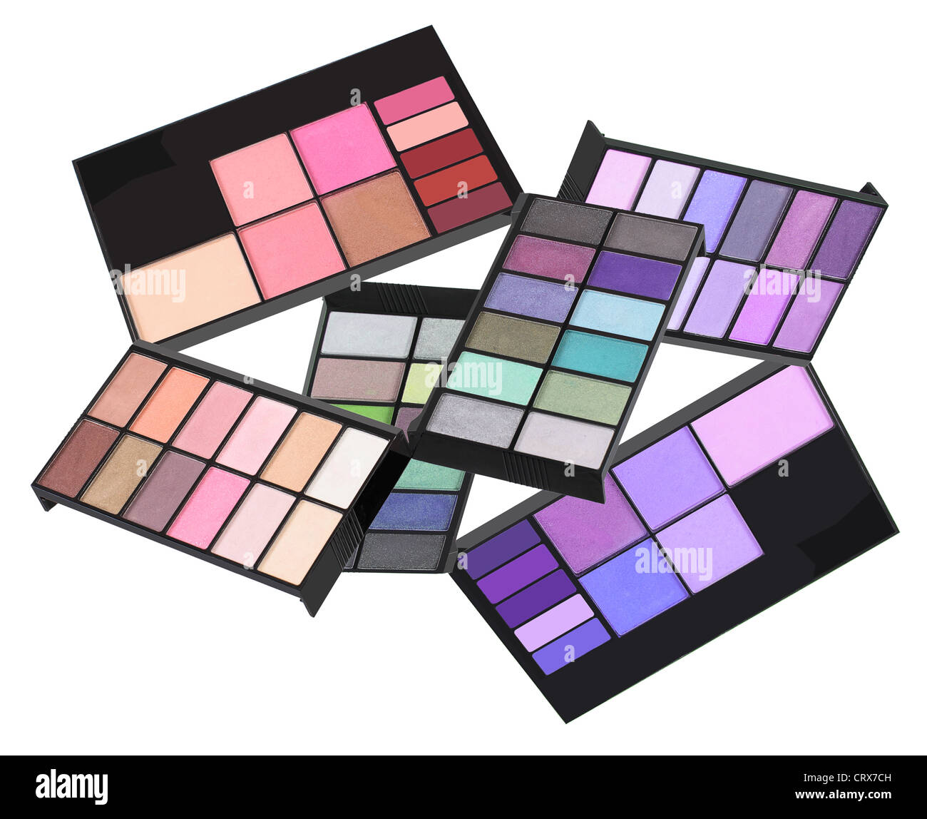 Makeup color palette Cut Out Stock Images & Pictures - Alamy