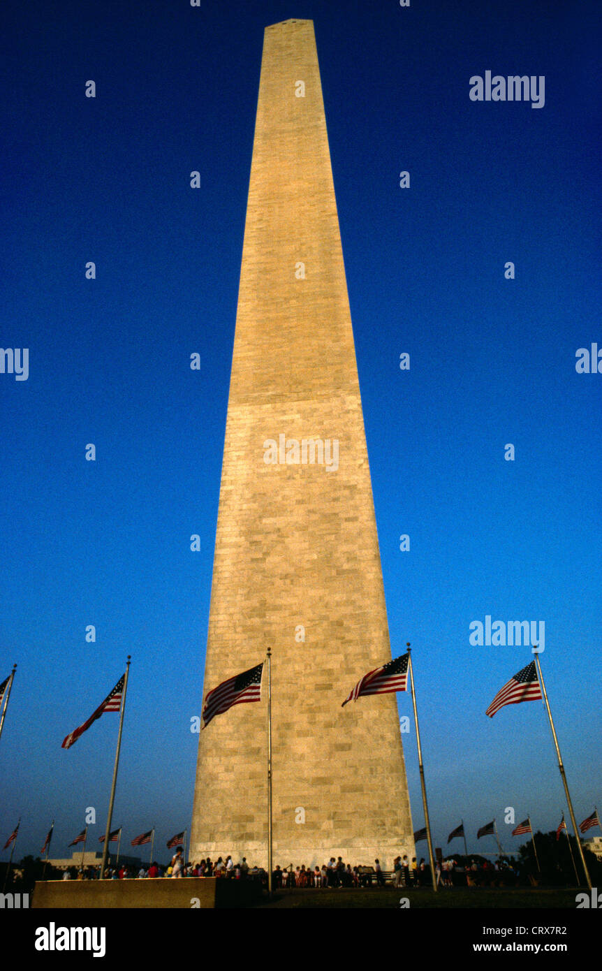 Washington DC USA Washington Monument 19th Century Memorial to ...