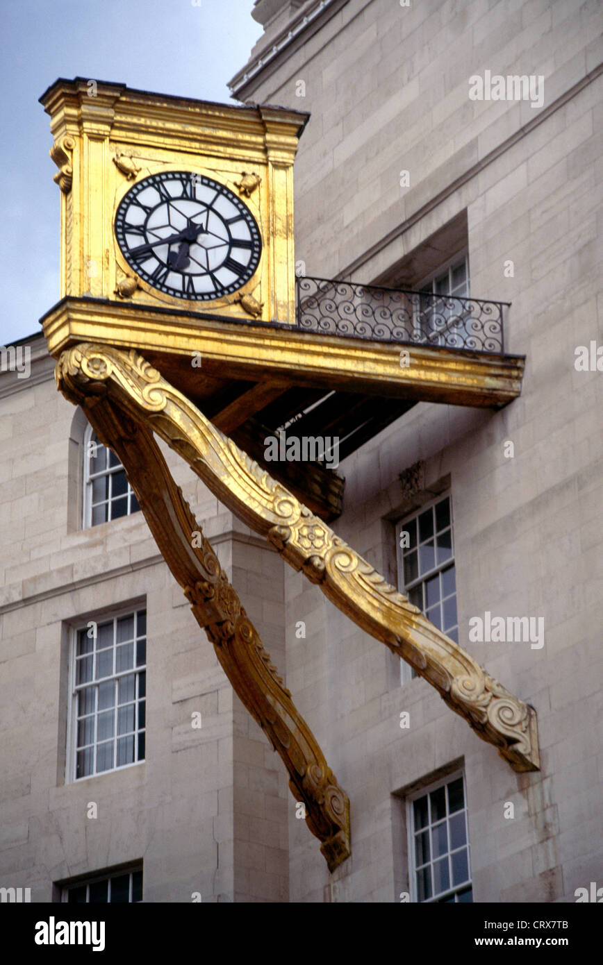Yorkshire England Leeds Civic Hall And the Golden Clock Stock Photo - Alamy