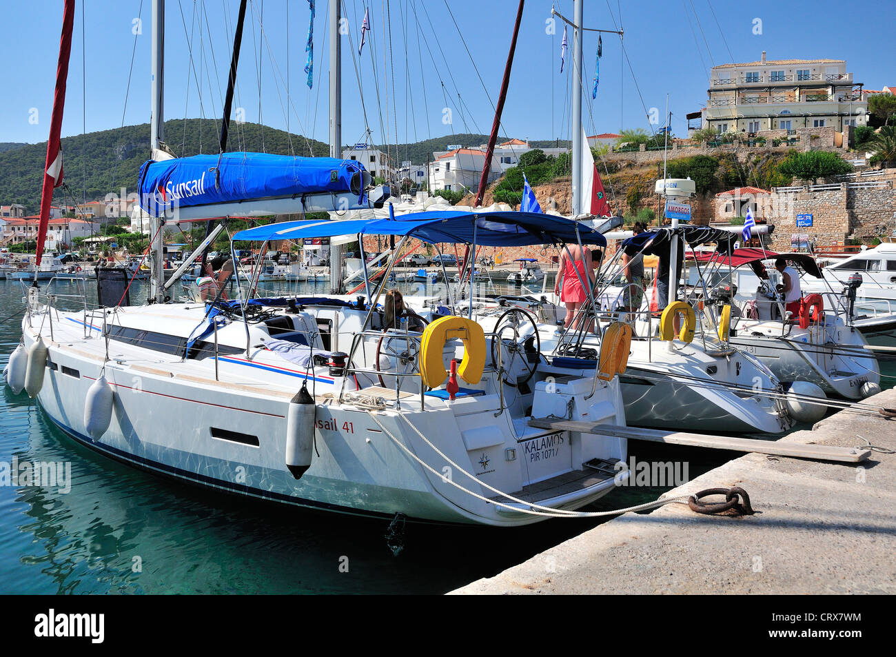 Sunsail sailing holidays hi-res stock photography and images - Alamy