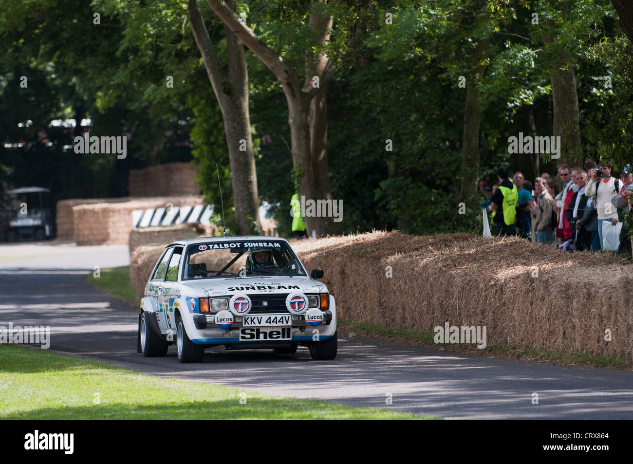 1981 Talbot-Sunbeam Lotus rally car at the Goodwood Festival of Speed ...
