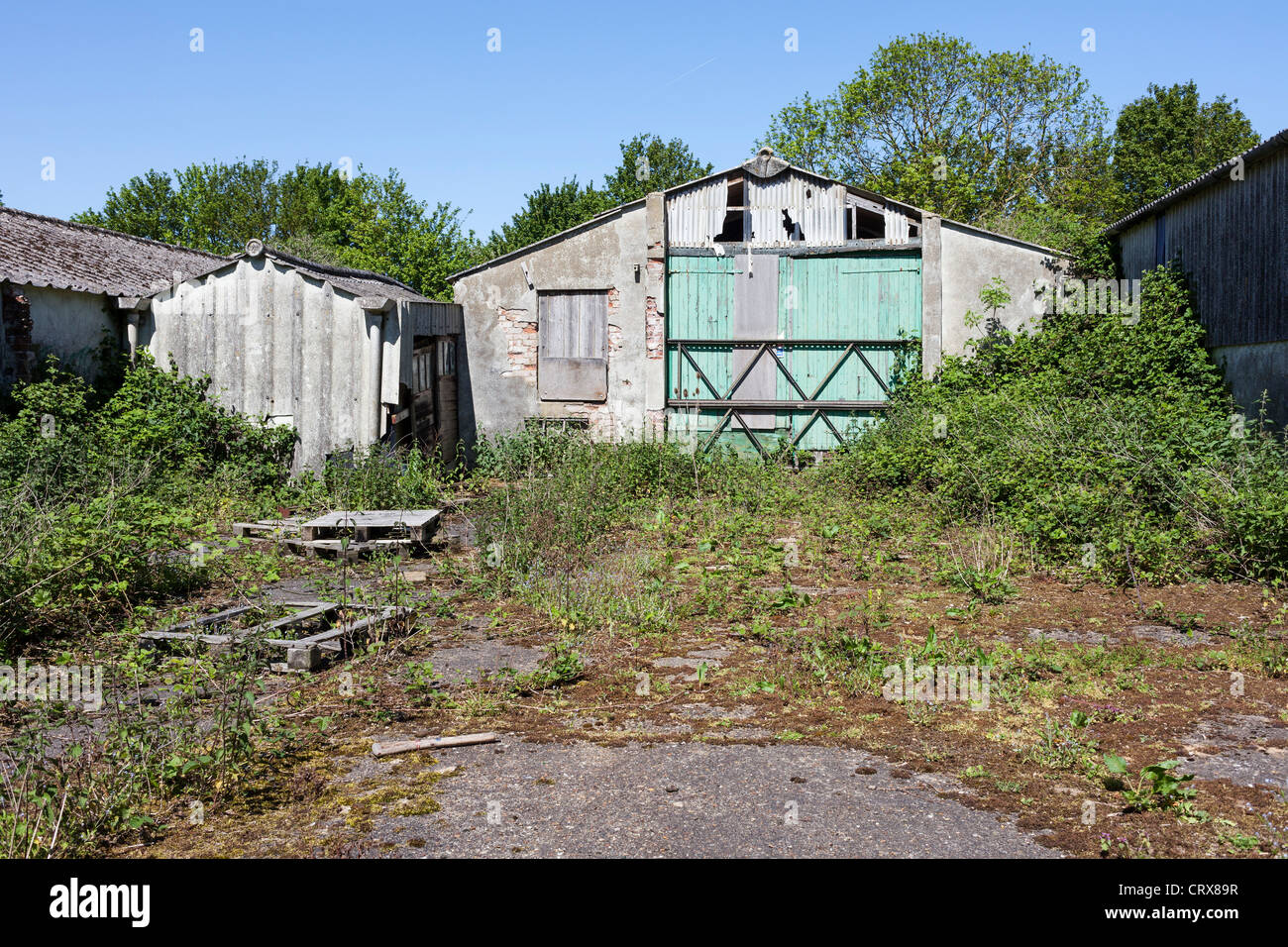 A Derelict and Dilapidated factory situated deep in the Norfolk ...