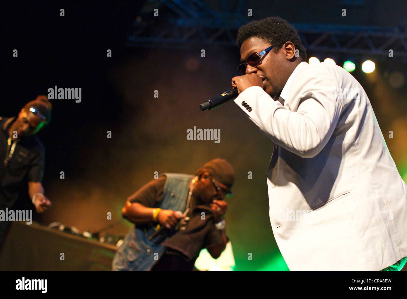 Roots manuva playing on the main stage hi-res stock photography and ...