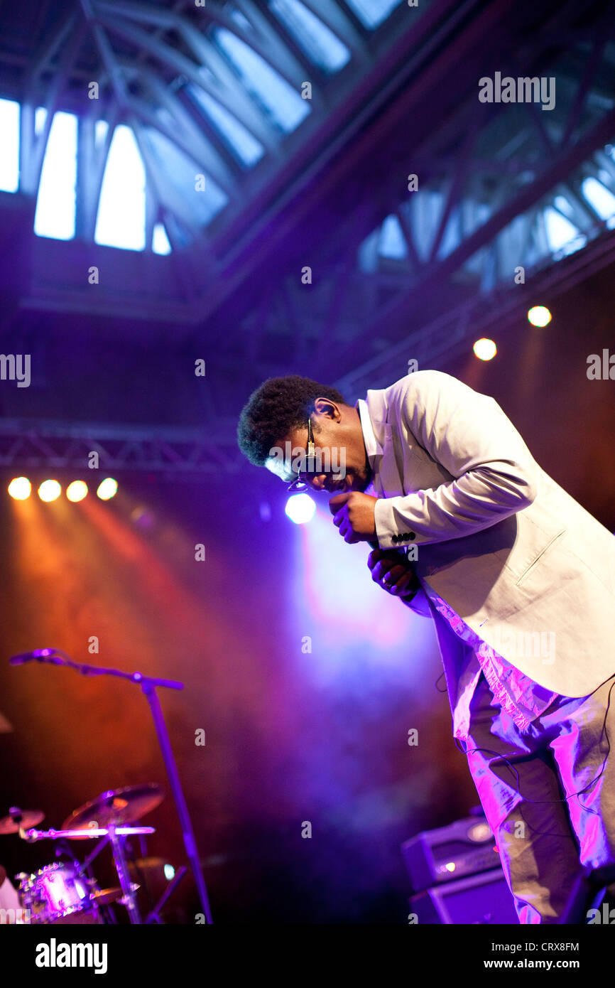 Roots manuva playing on the main stage hi-res stock photography and ...