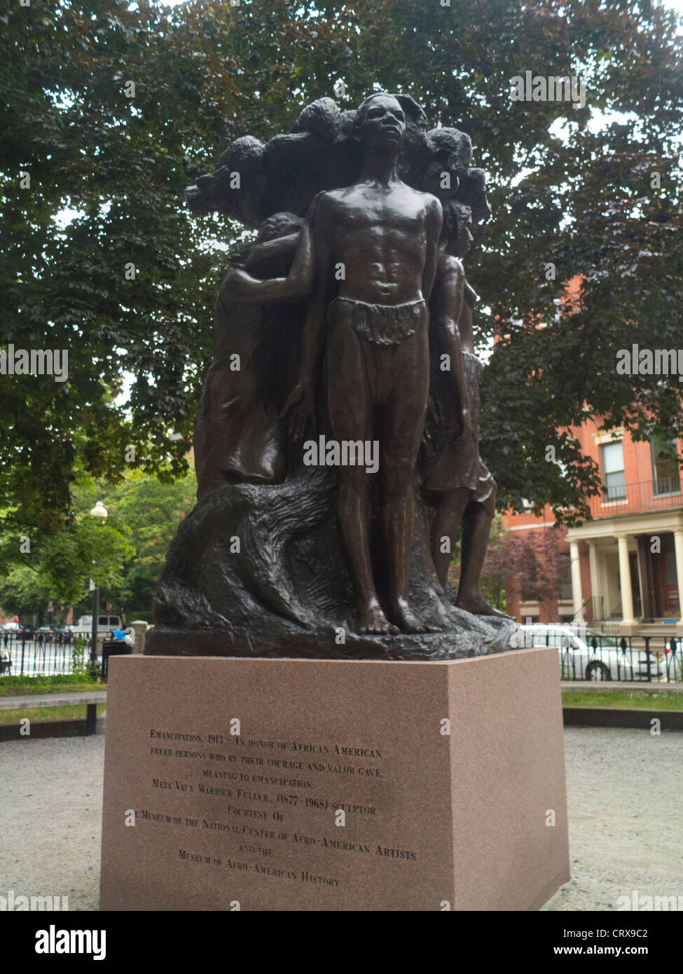 Emancipation statue in Boston Massachusetts Stock Photo - Alamy