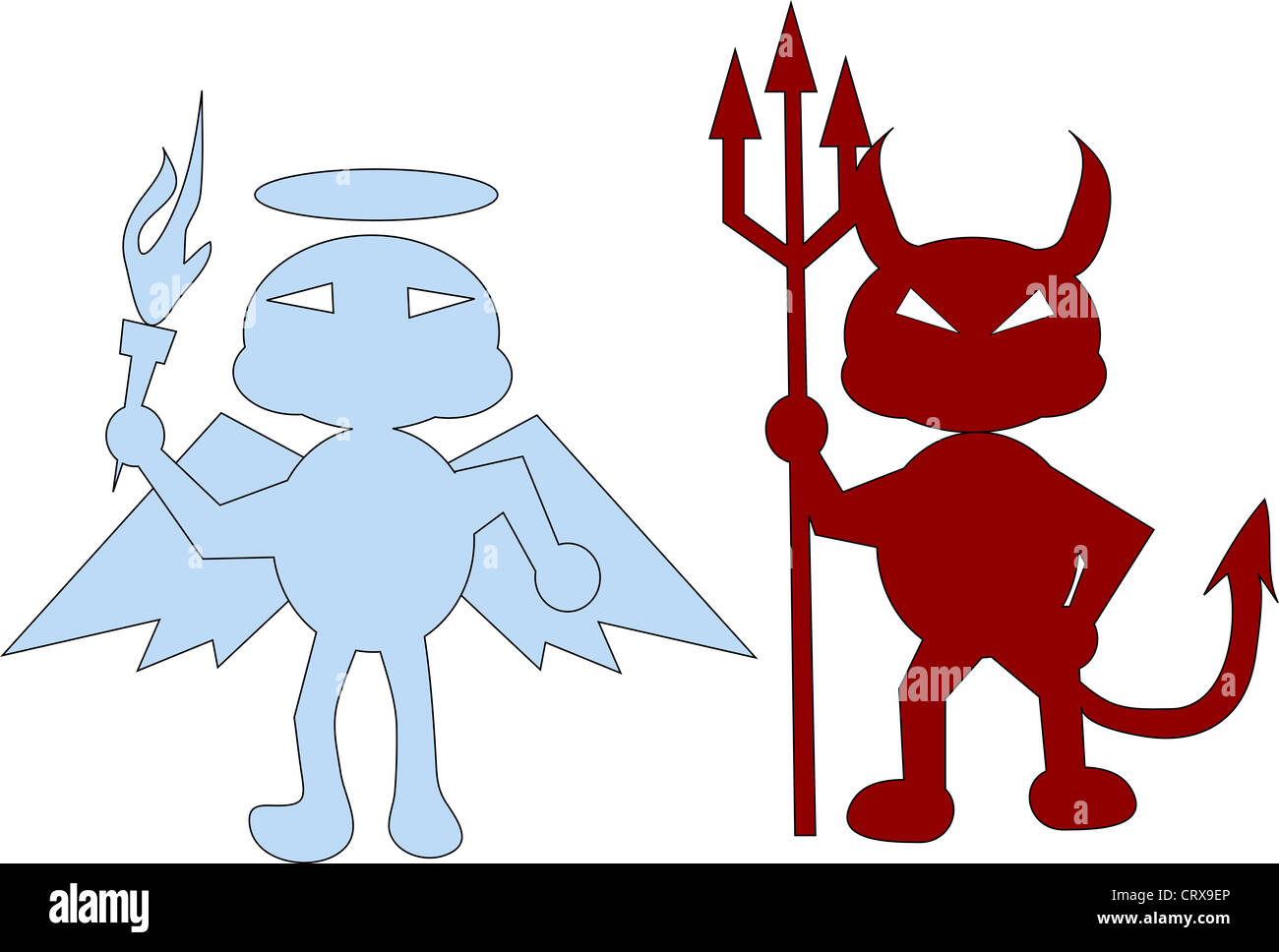 Devil illustration hi-res stock photography and images - Alamy
