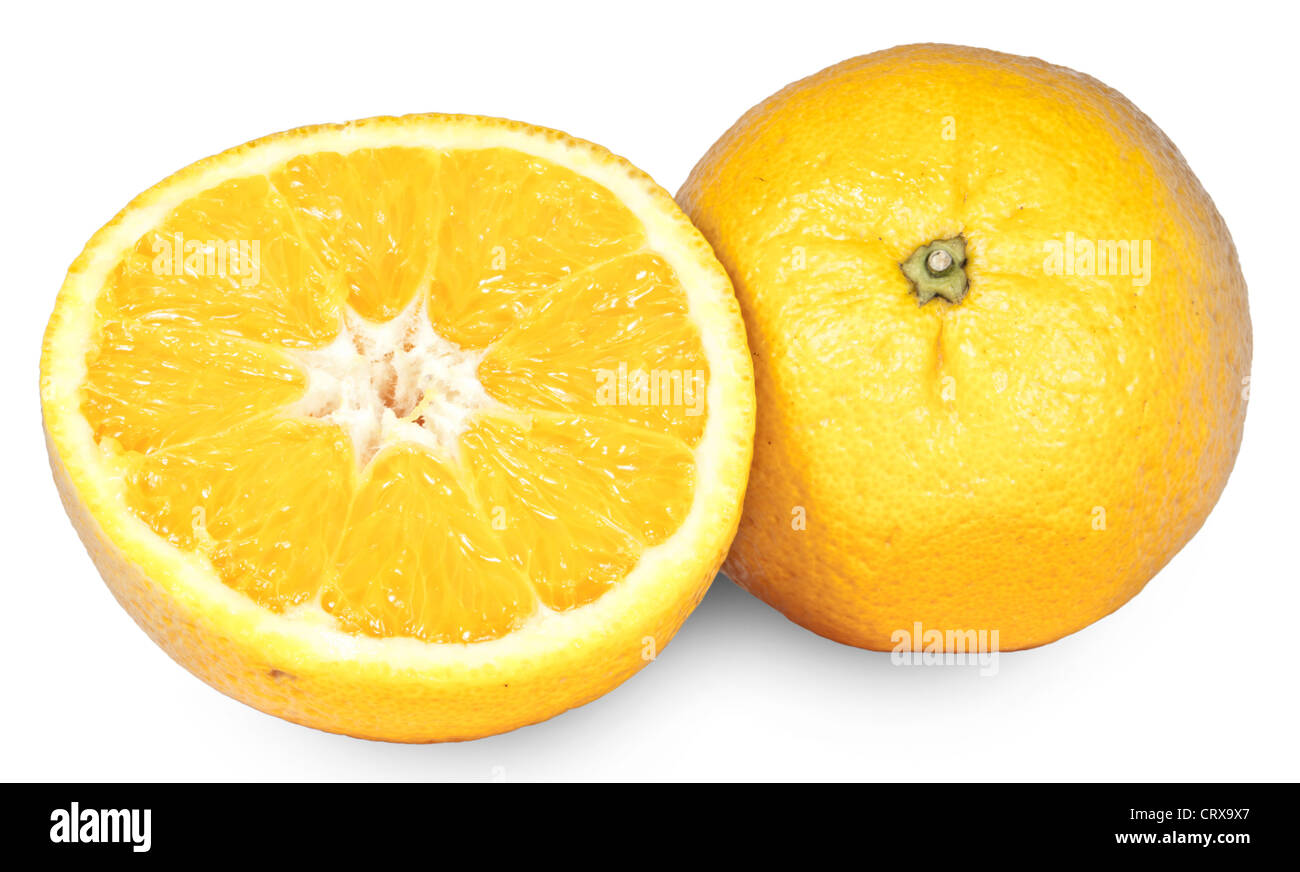 Halved orange hi-res stock photography and images - Alamy