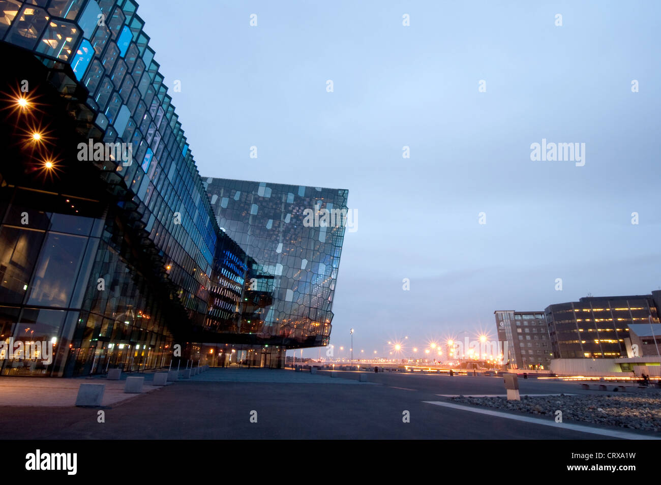 Harpa Concert Hall and Conference Centre, Opera House, Reykjavik at ...