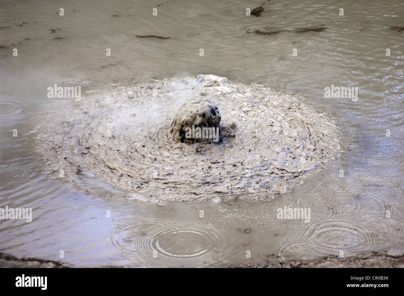 Mud Pools, Wai-O-Tapu, Thermal, Wonderland, NZ Stock Photo - Alamy