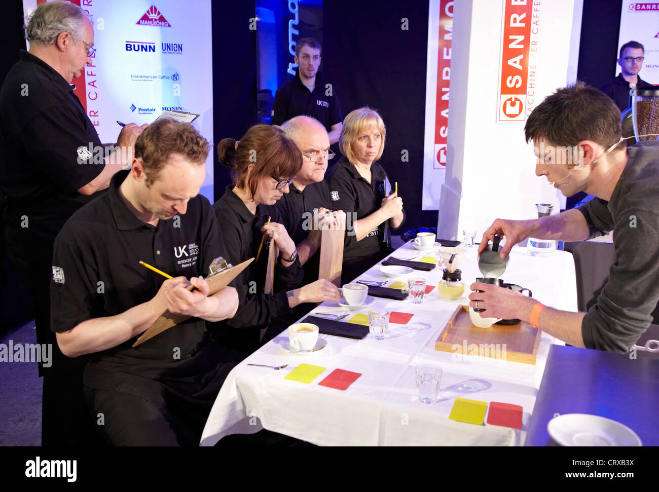 Barista competition hi-res stock photography and images - Alamy