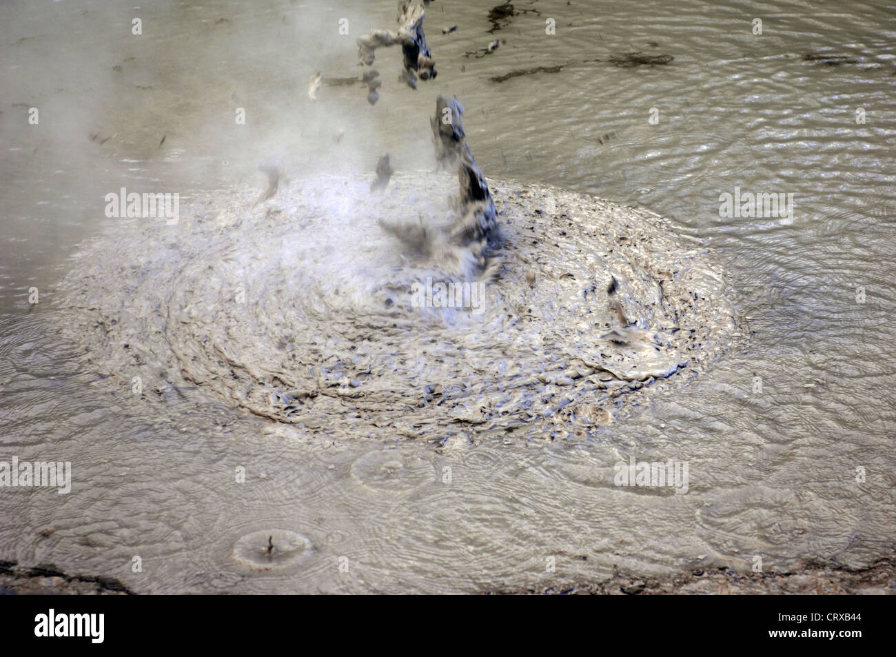 Mud Pools, Wai-O-Tapu, Thermal, Wonderland, NZ Stock Photo - Alamy