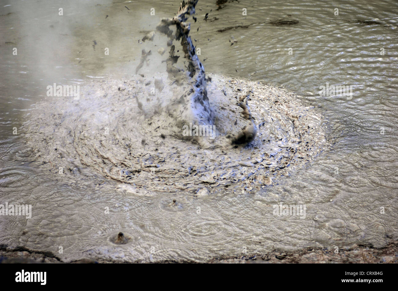 Mud Pools, Wai-O-Tapu, Thermal, Wonderland, NZ Stock Photo - Alamy