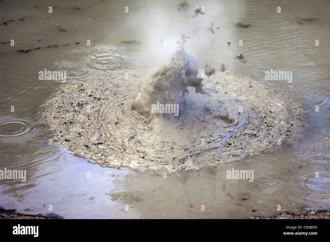 Mud Pools, Wai-O-Tapu, Thermal, Wonderland, NZ Stock Photo - Alamy