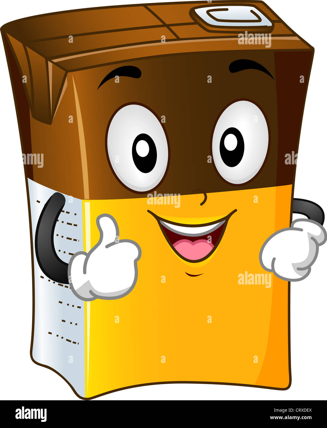 Chocolate mascot hi-res stock photography and images - Alamy