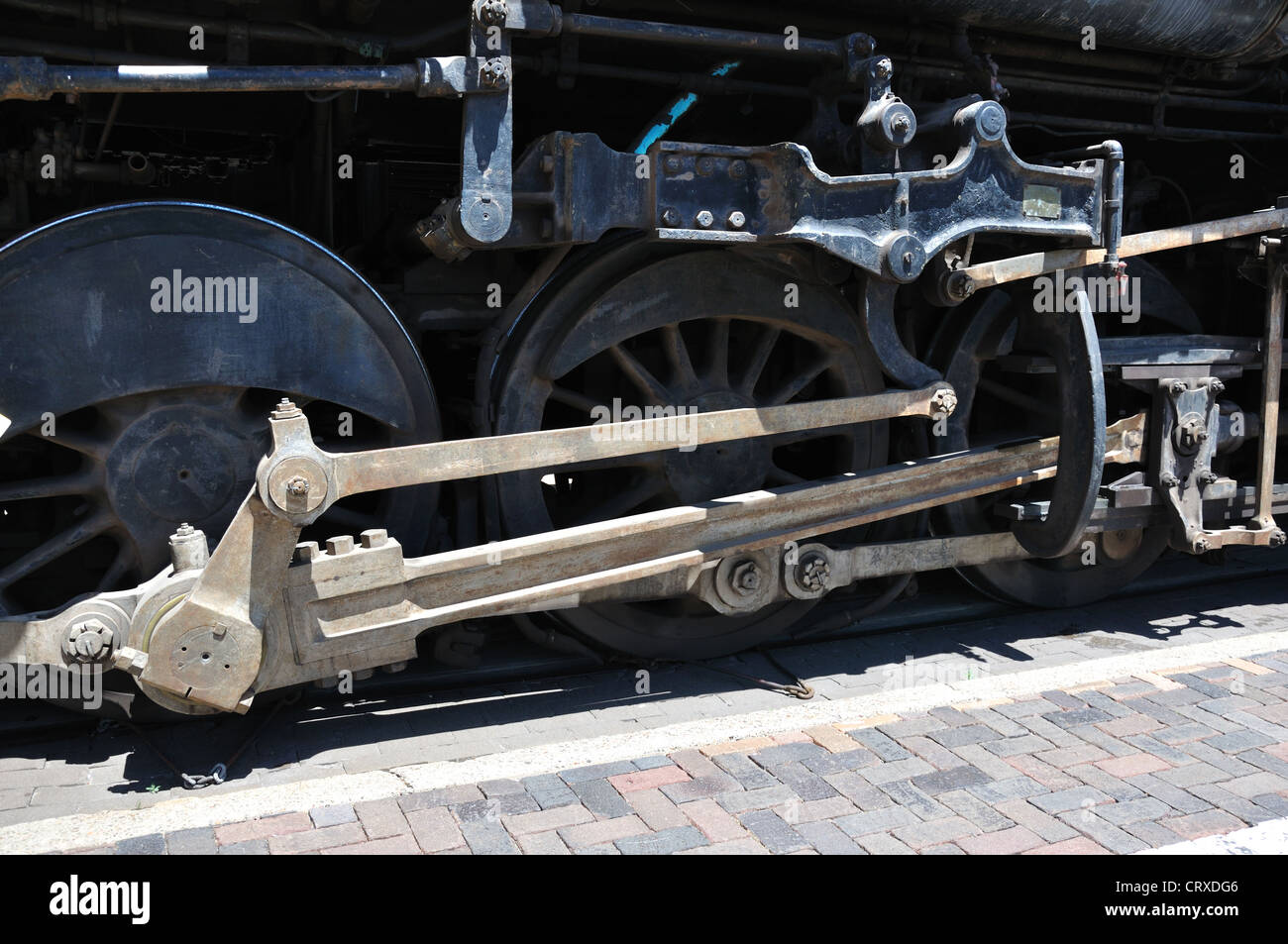 Old train wheels Stock Photo - Alamy
