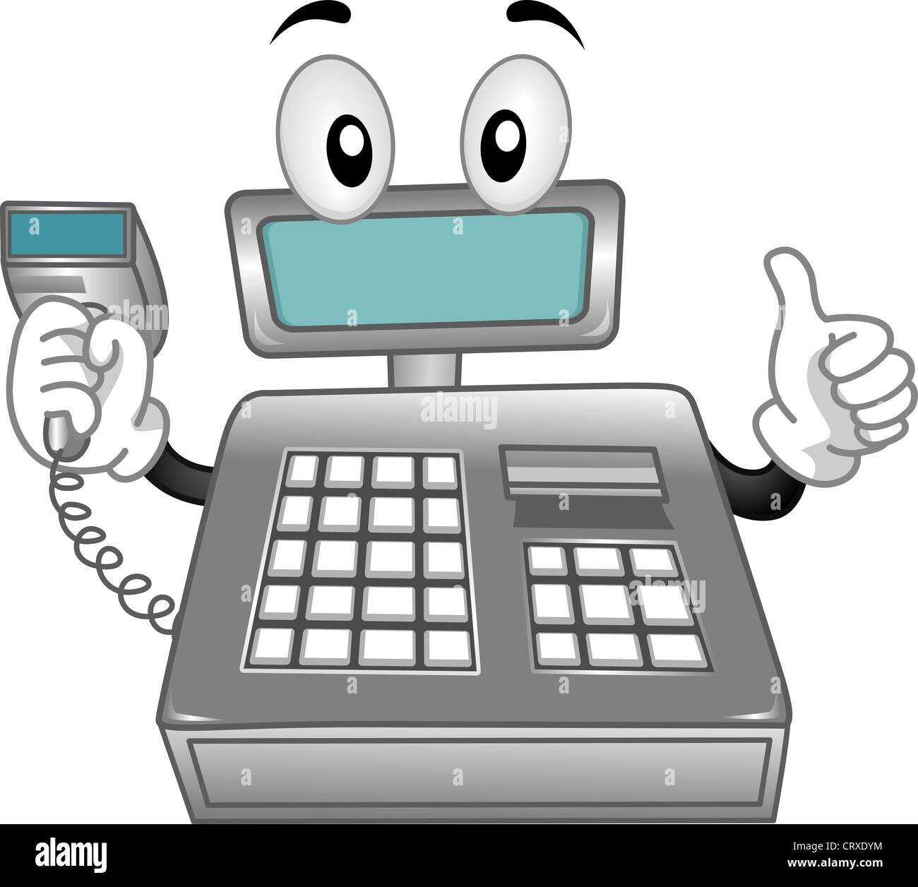 Paying At Register Clipart