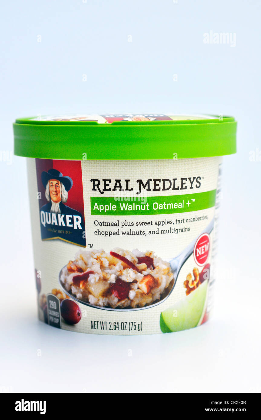 Quaker oats box hi-res stock photography and images - Alamy