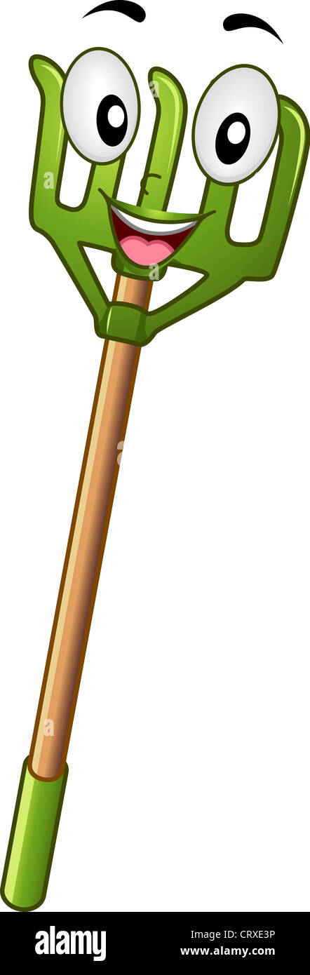 Rake illustration hi-res stock photography and images - Alamy