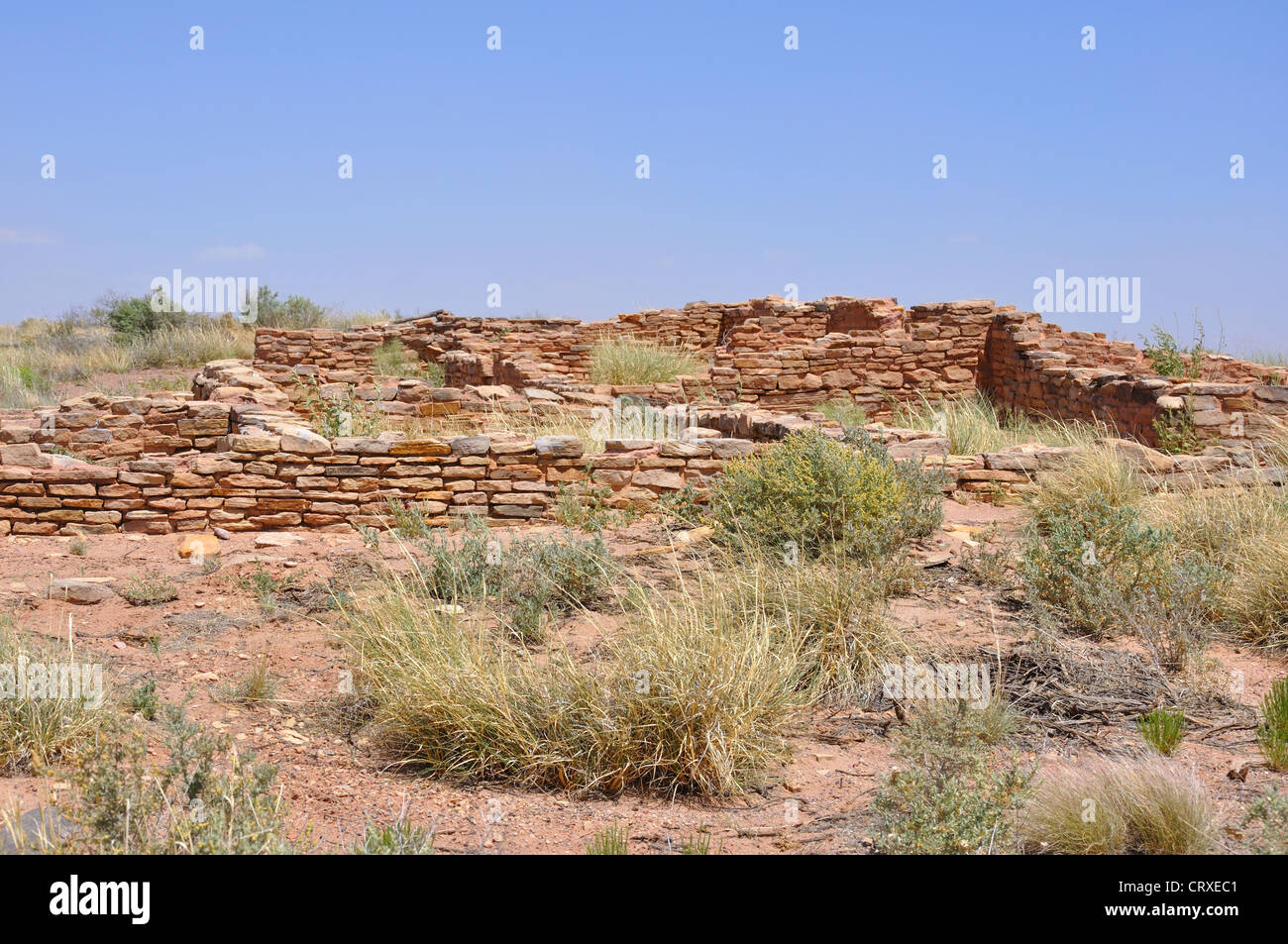 Petrified Forest National Park, Arizona, USA - Puerco Pueblo Indian ...