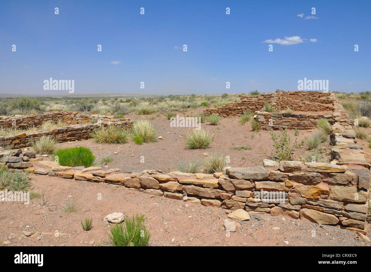Petrified Forest National Park, Arizona, USA - Puerco Pueblo Indian ...