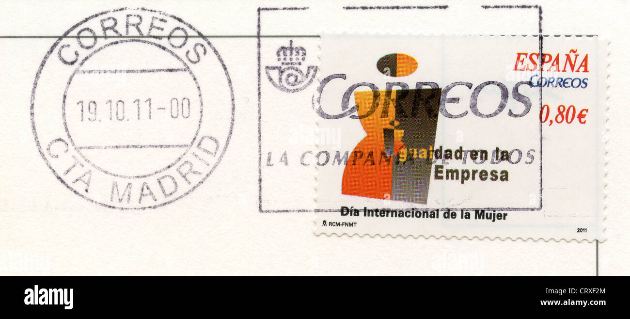 Spain stamp postage hi-res stock photography and images - Alamy
