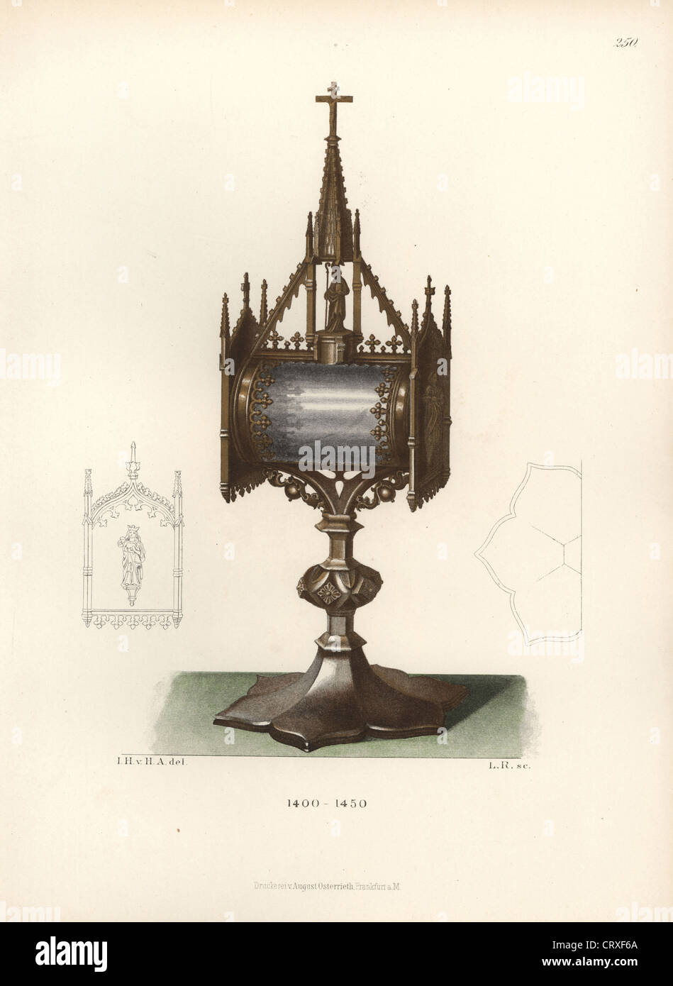 Gold reliquary 15th century hi-res stock photography and images - Alamy