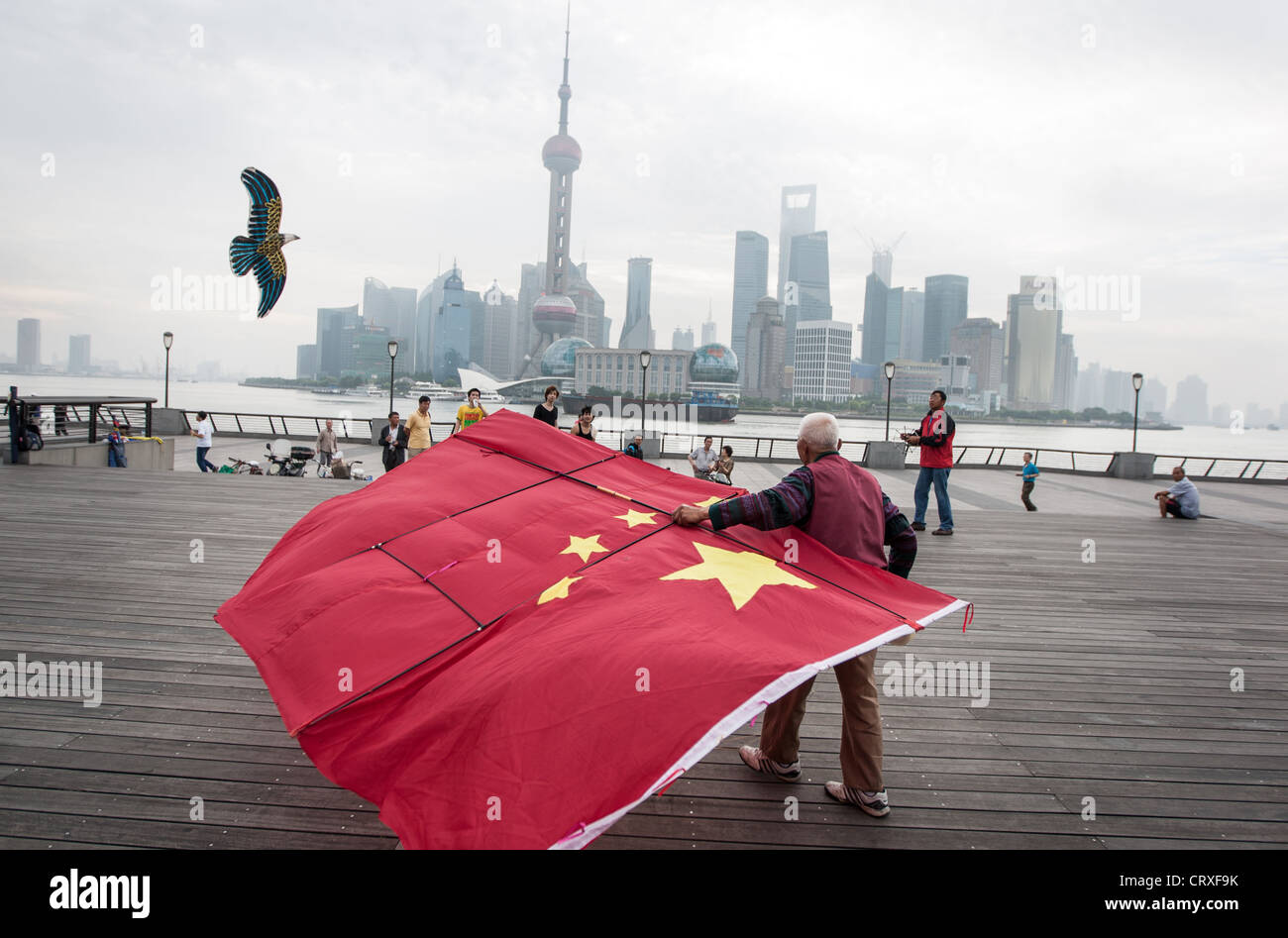 Chinese communist flag hi-res stock photography and images - Alamy