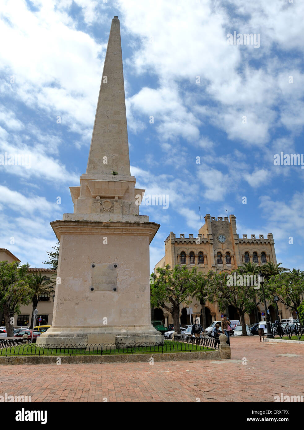 Mahon menorca and monument hi-res stock photography and images - Alamy