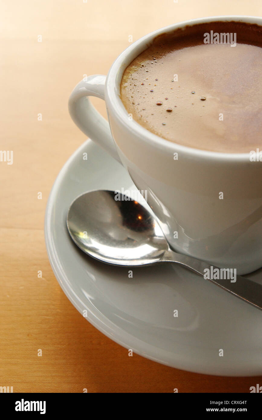 A nice cup of coffee Stock Photo - Alamy
