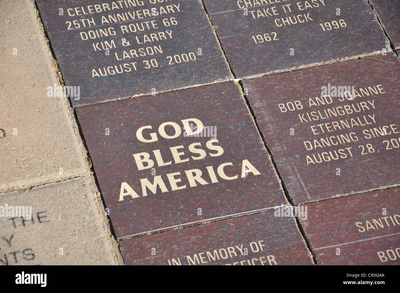 Winslow, Arizona, USA - a town along the Historic Route 66 Stock Photo ...