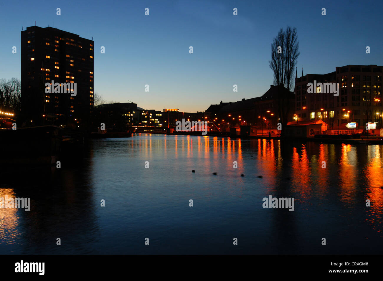 The fishing village in Berlin Stock Photo - Alamy