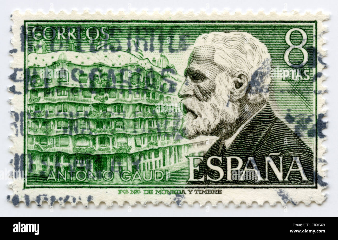 Spanish postage stamp hi-res stock photography and images - Alamy