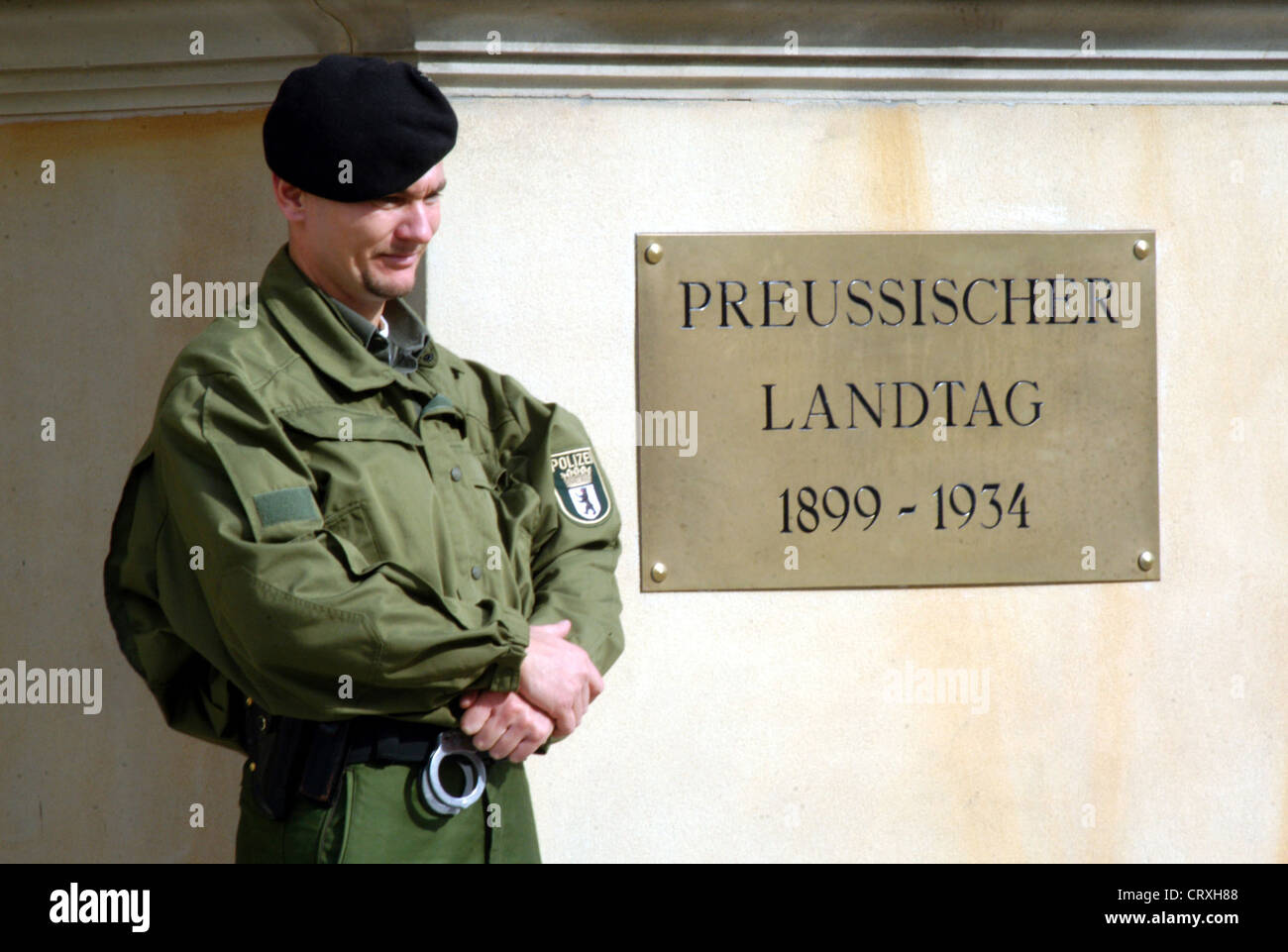 Prussian police hi-res stock photography and images - Alamy