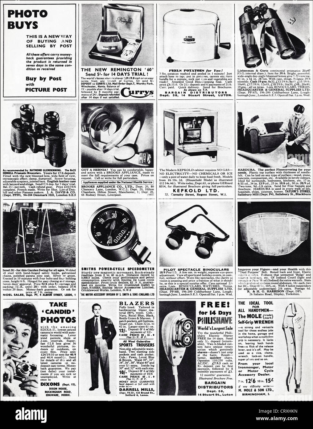 Picture post magazine hi-res stock photography and images - Alamy