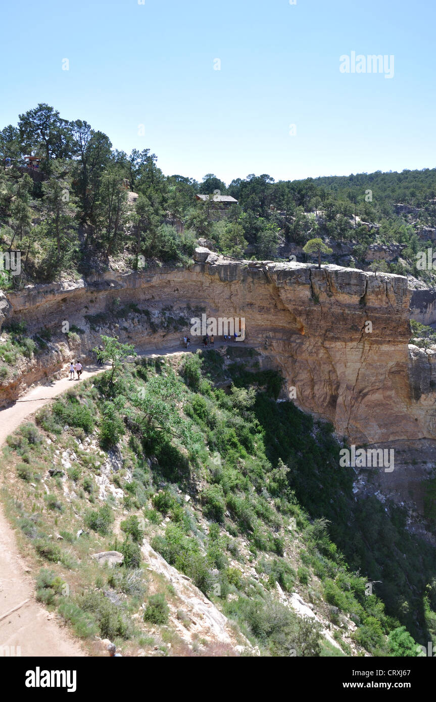 Bright Angel trail, Grand Canyon, Arizona, USA Stock Photo - Alamy