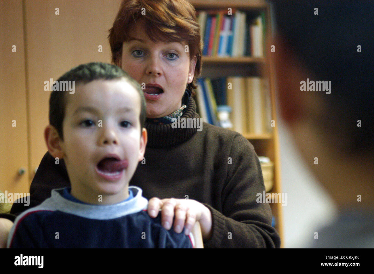 Speech therapy children hi-res stock photography and images - Alamy