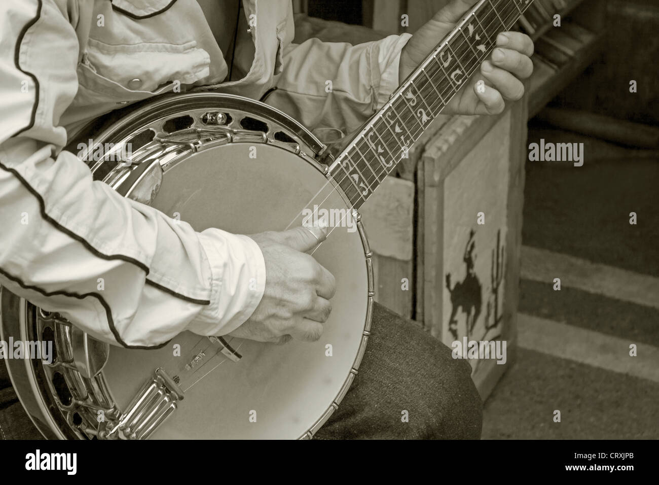 Banjo guitar hi-res stock photography and images - Alamy
