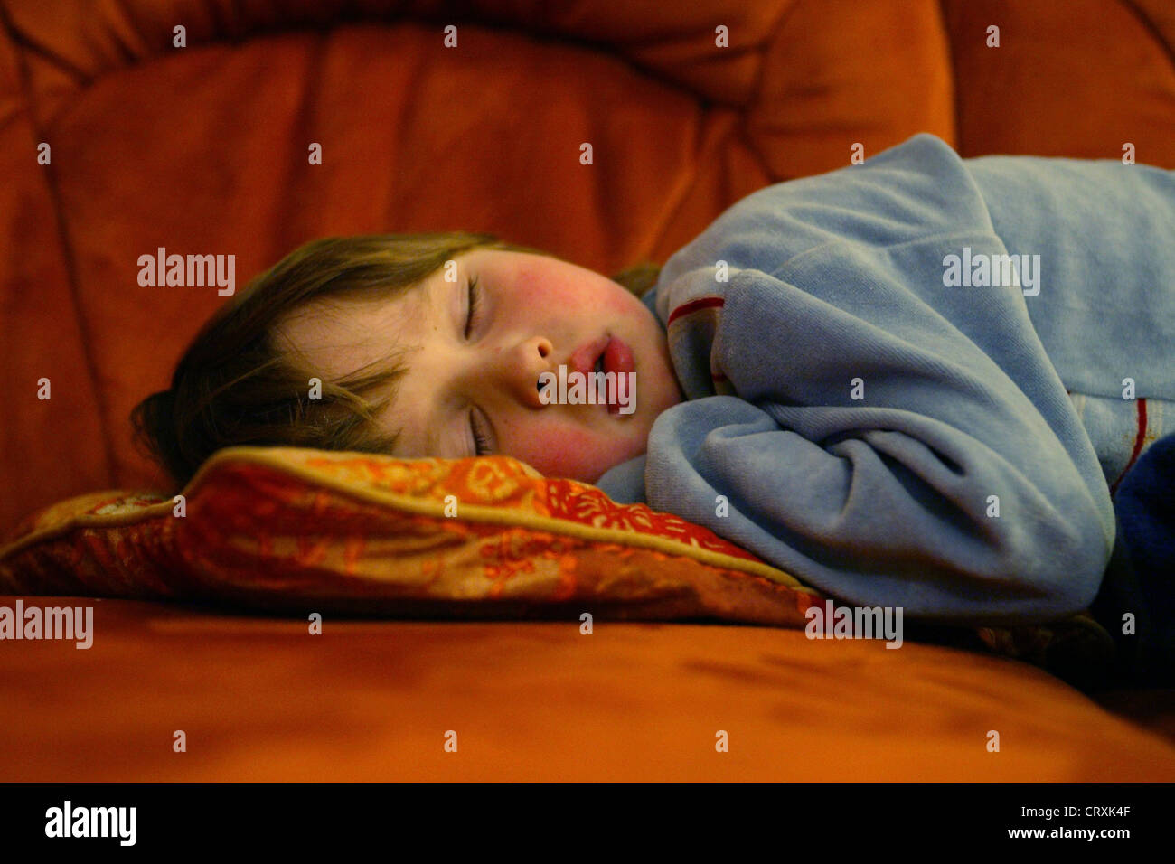 A child is sleeping Stock Photo - Alamy
