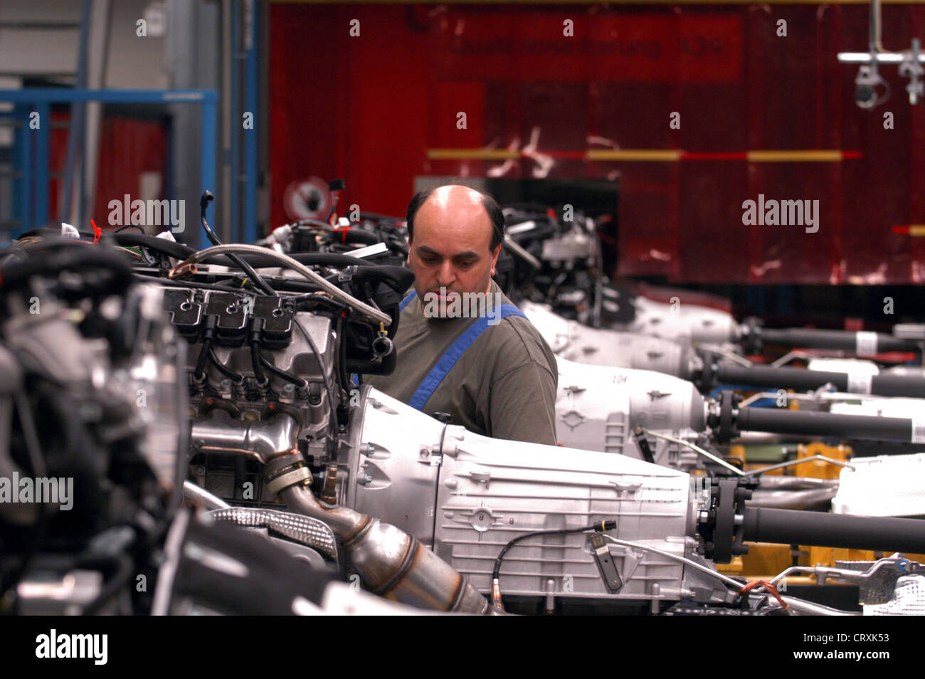 Car production at DaimlerChrysler Stock Photo - Alamy