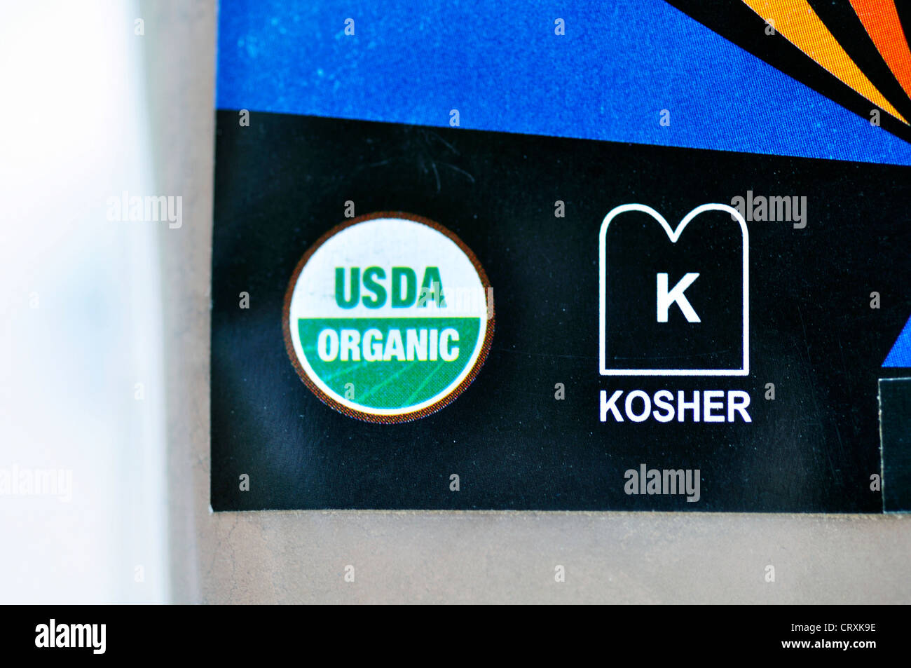 Kosher food symbols hi-res stock photography and images - Alamy
