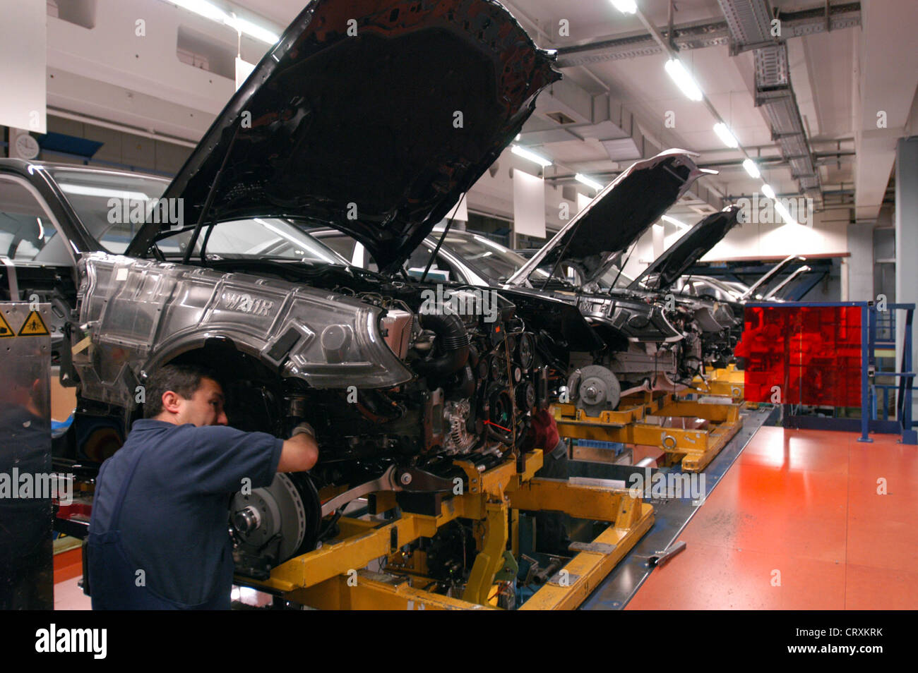 Car production at DaimlerChrysler Stock Photo - Alamy