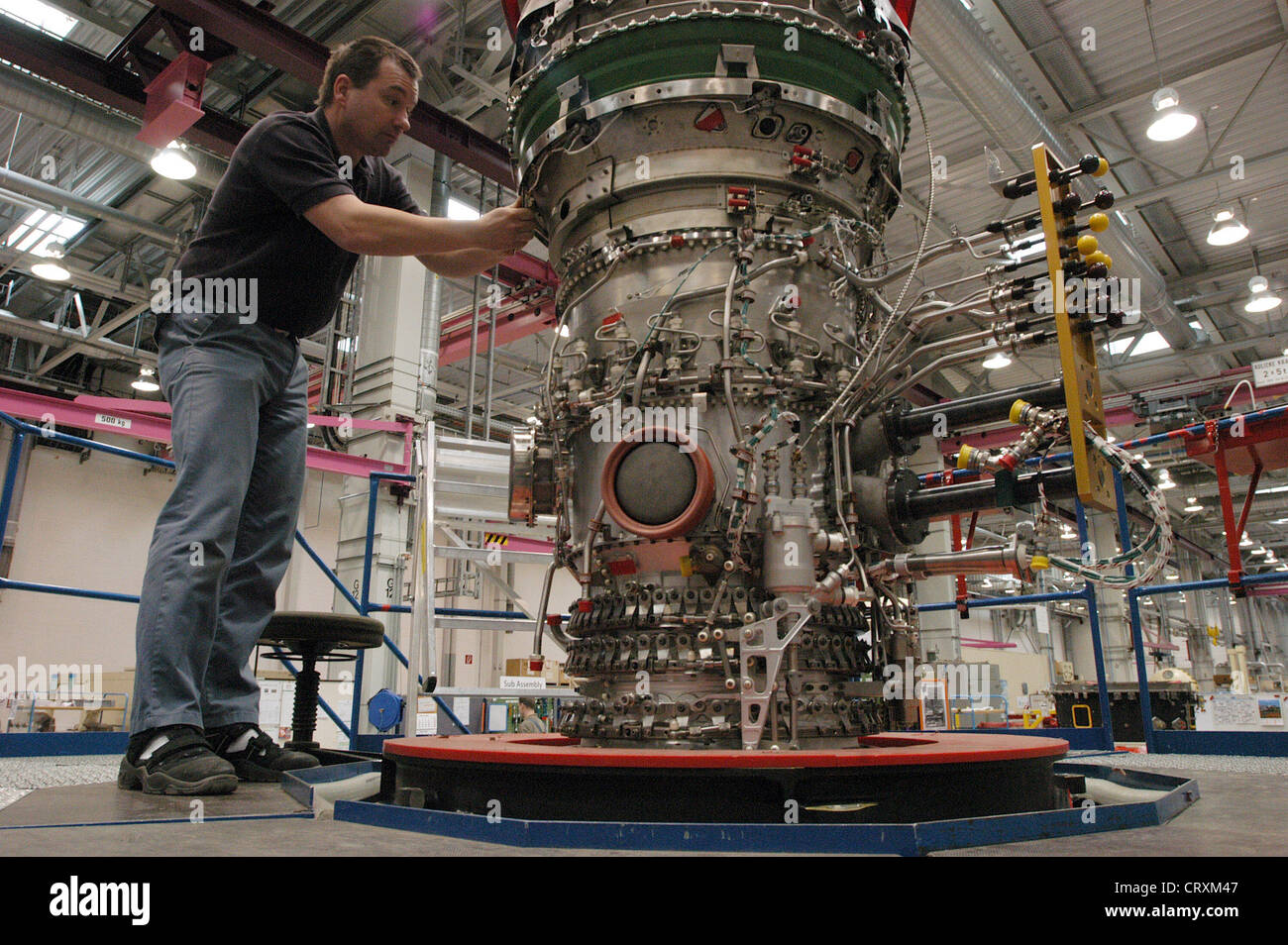 Dahlewitz Flugzeugtriebwerksbau at Rolls-Royce Stock Photo - Alamy