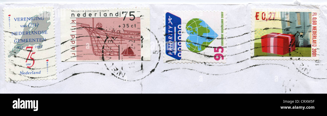 Netherland postage stamps Stock Photo - Alamy