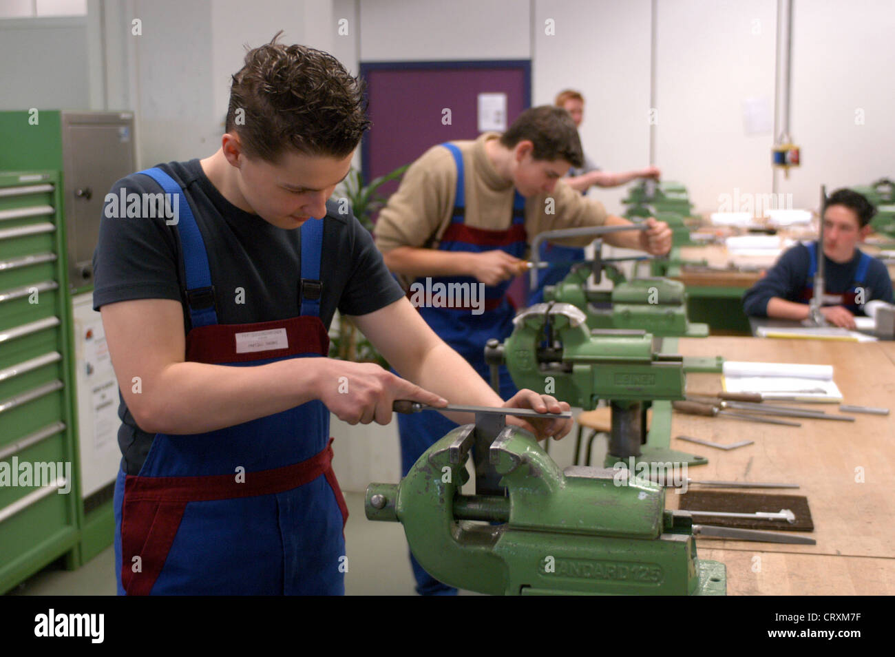 Apprentices mechatronics hi-res stock photography and images - Alamy